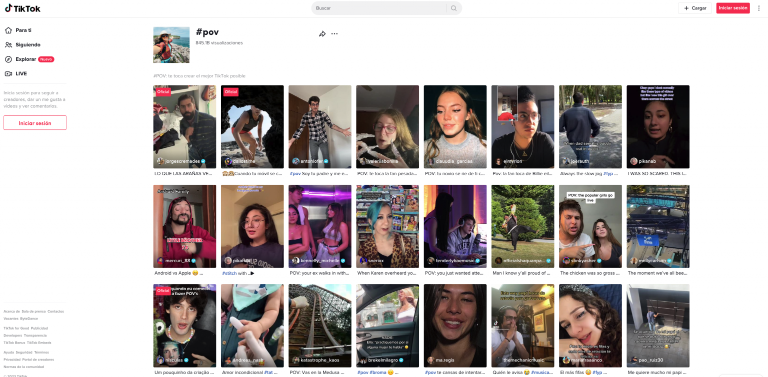Qué significa POV en las redes sociales | Social Publi Blog